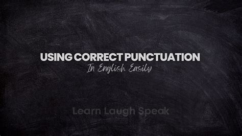 How You Can Use Correct Punctuation With 3 Easy Tips By Bryce Purnell
