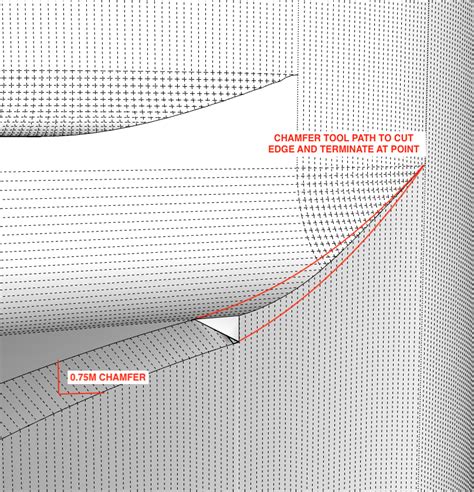 Tool Path Chamfer Complex Curved Faces Edges Help Sketchup Sketchup Community