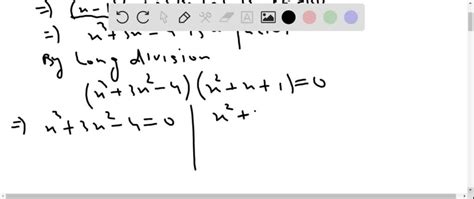 SOLVED A Partial Solution Set Is Given For Each Polynomial Equation Find The Complete Solution