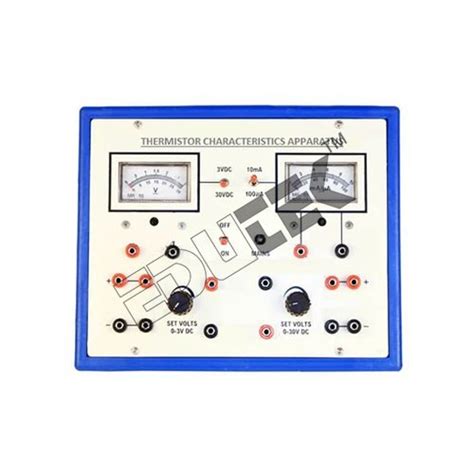 Thermistor Characteristics Apparatus Aluminum Panel Dc Regulated