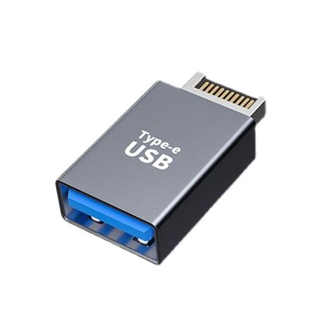 Usb 3 1 Front Panel Header Type E To Type A Adapter With Metal Housing Moddiy