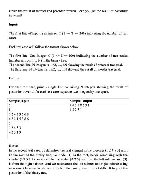 Solved Tree Reconstruction Unlike Linear Data Structures