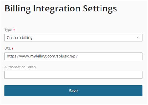 Custom Billing Integration SolusVM Documentation