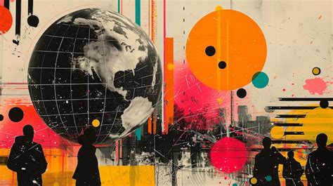 Premium Photo Worldwide Unity Amp Digital Transformation Collage