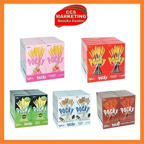 Ccs Glico Pocky Biscuit Stick G X Pcs Shopee Malaysia