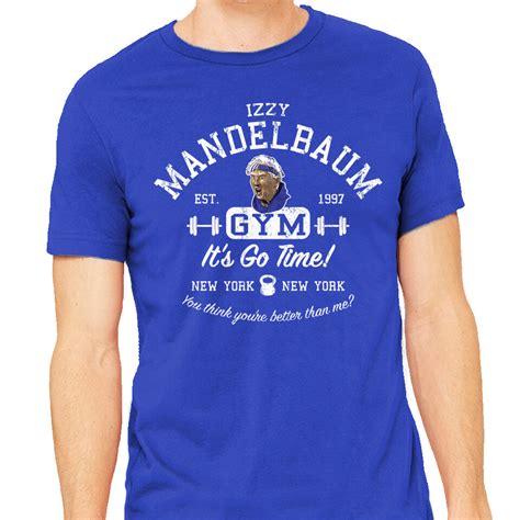 Izzy Mandelbaum Gym Mens Heavyweight Tee Alemaart By Teefury