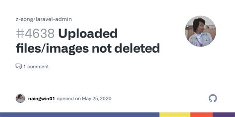 Uploaded Filesimages Not Deleted · Issue 4638 · Z Songlaravel Admin
