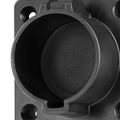 Ev 충전기 홀더 Ua 플러그 도크 Evse 노즐 홀스터 소켓 홀더 Sae J1772 커넥터 전기 자동차 4 Pcs 나사 기타 차량 부품 및 액세서리