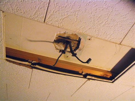 Installing Ceiling Fan Box In Plaster Ceiling DIY Home Improvement Forum