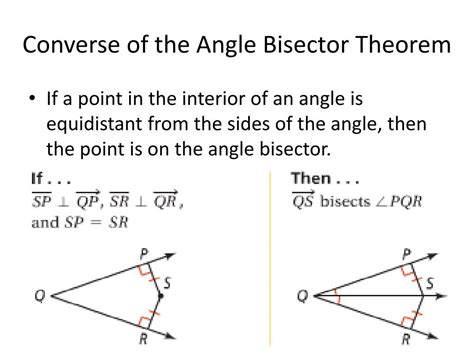 Ppt 52 Perpendicular And Angle Bisectors Powerpoint Presentation