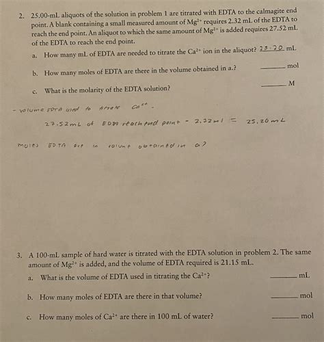 Solved Show All Calculations Necessary To Answer The Chegg Com