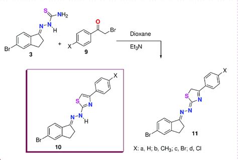Scheme 3 Synthesis Of Thiazole Derivatives 10a D Download Scientific Diagram