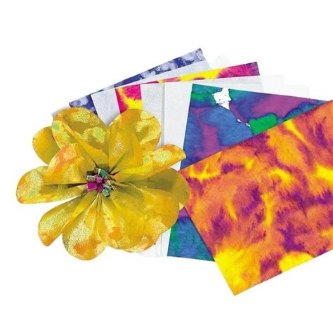 Color Diffusing Paper 50 Pack Econocrafts