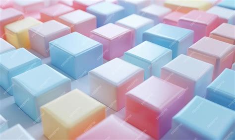 Entry Keycards Icon 3d Blender Pastel Color Abstract Background With Light Colour Palette