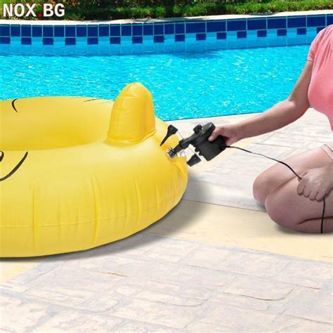 2881 Електрическа помпа за надуване помпа за дюшеци и матрац 30лв гр Добрич Nox Bg 31588