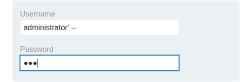 Sqli Vulnerability Allowing Login Bypassportswigger
