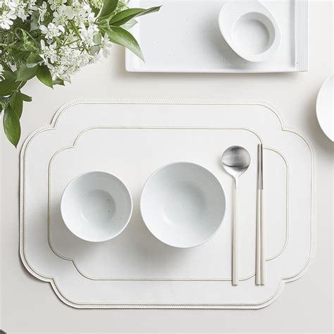 베르 클리프 자수테이블매트 컬러 택1 감도 깊은 취향 셀렉트샵 29cm