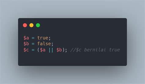 belajar php 20 operator logika — minarsih tech