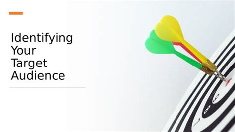 Advertising Identifying Your Target Audience Teaching Resources