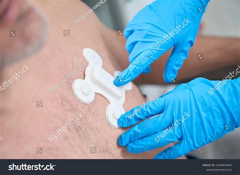 Man Naked Torso Undergoing Ecg Electrocardiography Stock Photo Shutterstock
