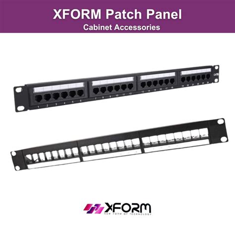 Xform Patch Panel Cabinet Accessories Supplier In Uae