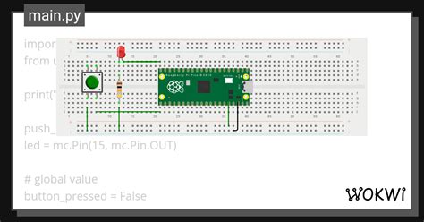 Pi Pico Interrupt Push Button Wokwi Esp32 Stm32 Arduino Simulator