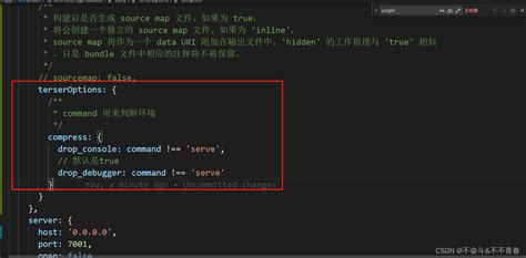 Vite 配置打包之后去掉console 和 Debuggervite配置打包可以带console Csdn博客
