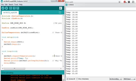 Ds18b20 Interfacing With Esp8266 Nodemcu Board Fyp Solutions