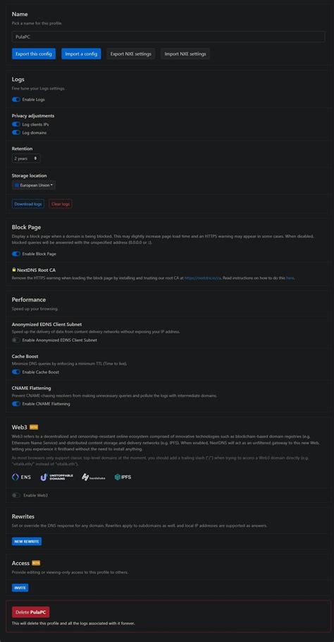 no internet when nextdns is set bug reports nextdns help center