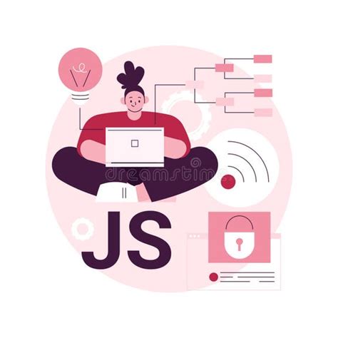 Javascript Abstract Concept Vector Illustration Stock Vector Illustration Of Process Story