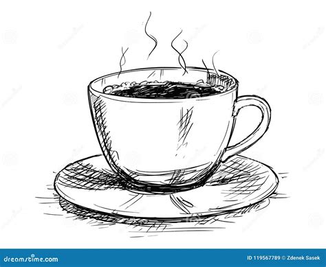Coffee Cup Drawing