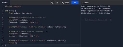 Cprogramming Coding Temperatureconversion Learntocode Hemanth Reddy