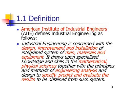 Industrial Engineering Lecture 02ppt