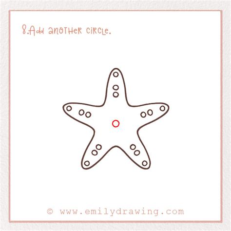 How To Draw A Starfish Emily Drawing