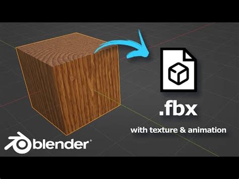 Blender Export Fbx With Texture