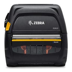 Zebra RFID ZQ521 4 Inch Mobile Bluetooth Label Printer