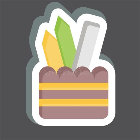 Autocollant Recyclable Relatif Au Symbole De Pollution Plastique Conception Simple Modifiable