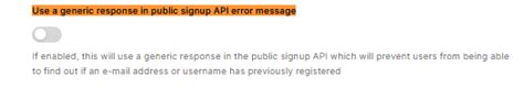 Terraform Flag For Use A Generic Response In Public Signup Api Error Message Auth0 Community