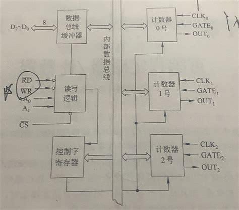 【微机接口】可编程定时器计数器8254 Csdn博客