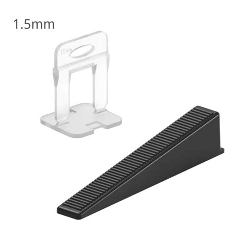 1 5 Mm Tile Leveling System Wedge And Clips Ddp