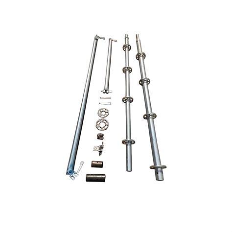 Scaffold Frame System Durable Galvanized Steel Scaffolding System China Galvanized Steel