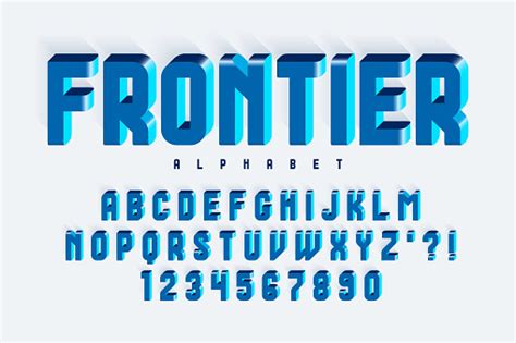 미래지향적인 오리지널 둥근 응징 알파벳 문자 및 숫자 세트 컴퓨터 글자에 대한 스톡 벡터 아트 및 기타 이미지 컴퓨터 글자 3차원 형태 블록 Istock