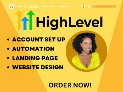 Gohighlevel Automation Setup Sales Funnel And Landing Page Design GHL Upwork