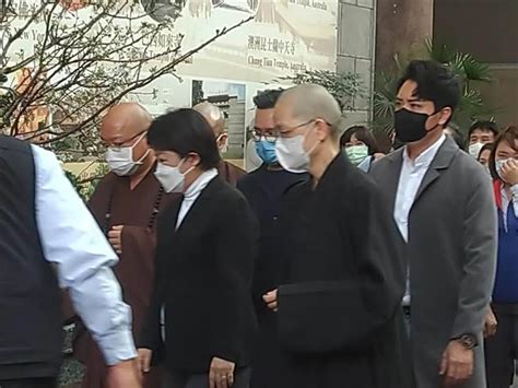盧秀燕至佛光山弔唁星雲法師 讚「三好運動」就是台灣價值 政治 中時