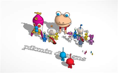 3d Design Pikmin Tinkercad 3d Design Pikmin Tinkercad