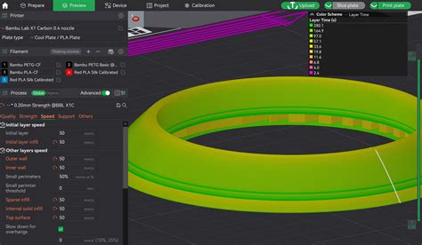 Support Interface Layer Messing Up Outerwall Bambu Lab X1 Carbon