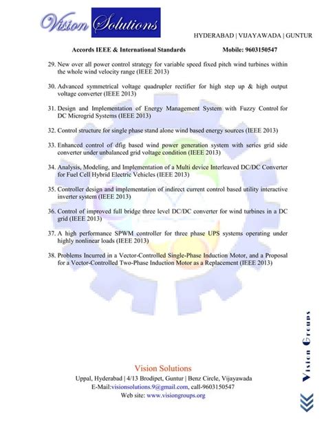 ieee 2013 matlab eee project list pdf