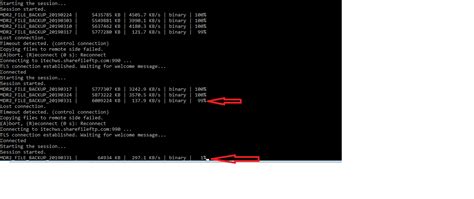 Windows How Can Resume File Transfer In Winscp From Where It Is Broken Stack Overflow