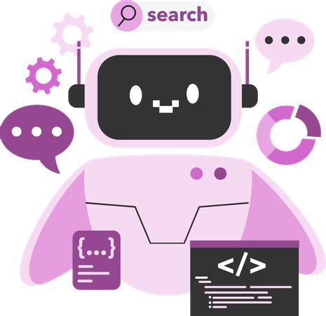 Ai Robot Doing Coding Illustrations Free In Svg Png Eps Iconscout