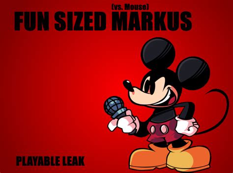 Fun Sized Markus [vs Mouse] Mod For Friday Night Funkin Fnf Mods